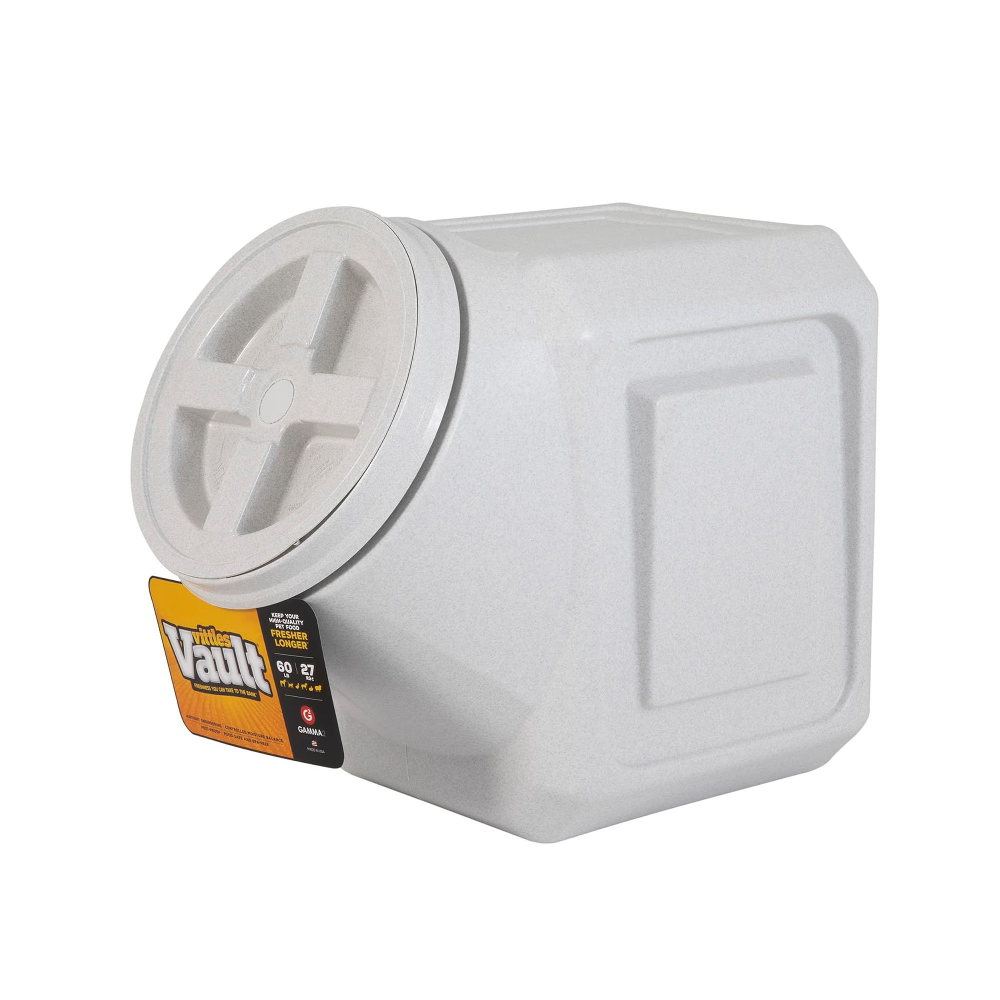 INKEDZ Vittles Vault Stackable Dog Food Storage Container with Sealing ...